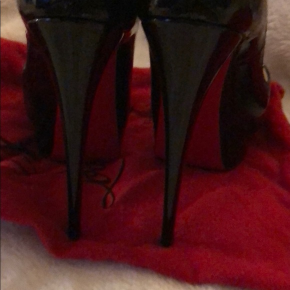 Christian Louboutin | Shoes | Christian Louboutinlady Peep Patent Leather | Poshmark
